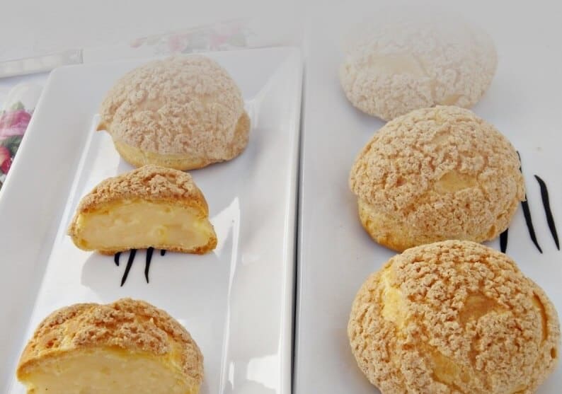 Японски еклери - Рецепти